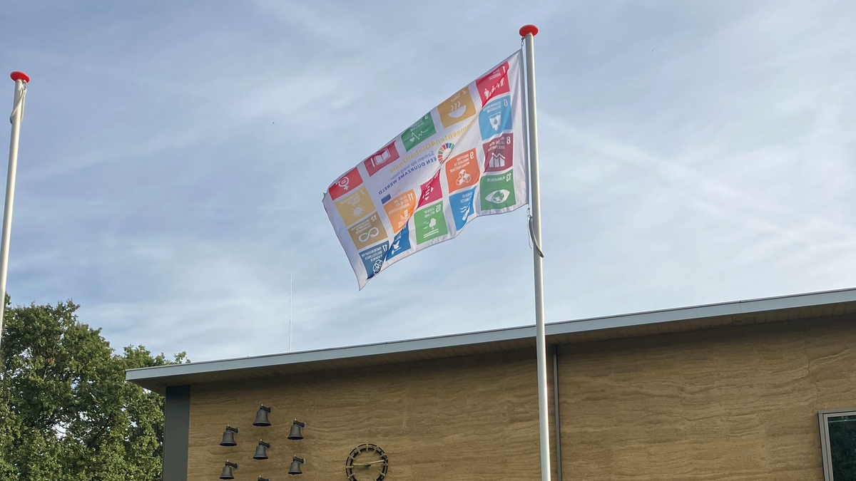 Vlag voor de Sustainable Development Goals | Gemeente Voorst